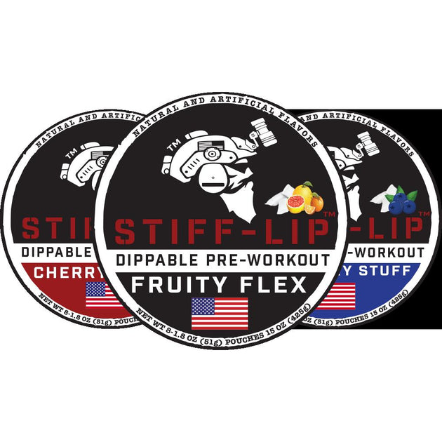 Dippable Pre Workout – Stiff-Lip Supplements