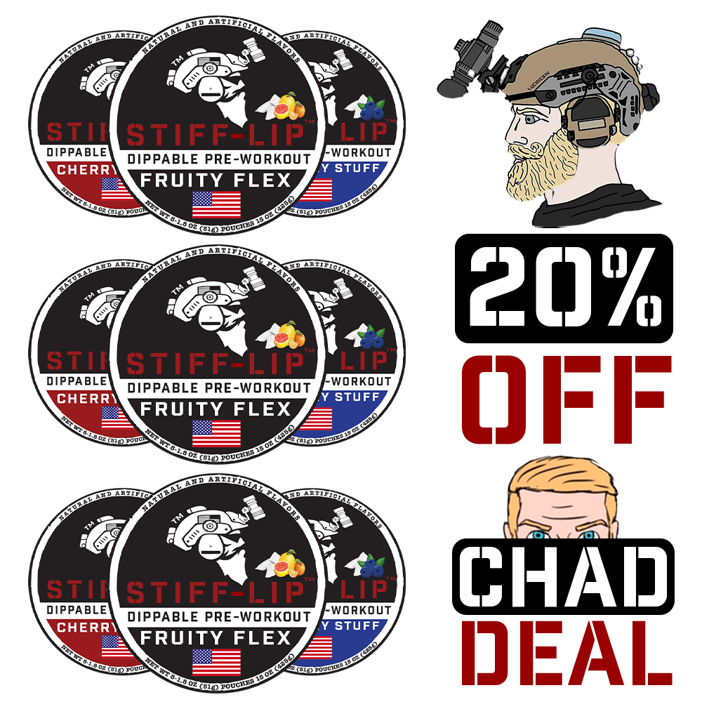CAFFEINATED CHAD 🗿 20% OFF BUNDLE 🏷️ (FREE WOJAK STICKER) – Stiff-Lip ...